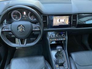Grey Skoda Kodiaq 2017 in Marijampole, with an engine capacity of 1.97 L and mileage of 278 thousand km for 17950 €, photo 46 on AUTOMOTO.COM.LV
