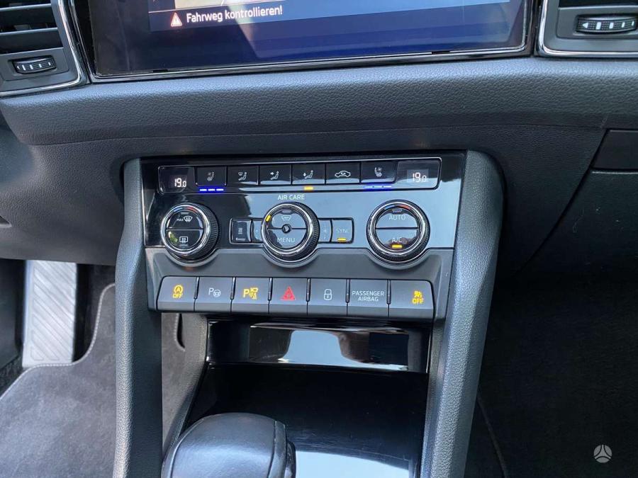 Grey Skoda Kodiaq 2017 in Marijampole, with an engine capacity of 1.97 L and mileage of 278 thousand km for 17950 €, photo 48 on AUTOMOTO.COM.LV
