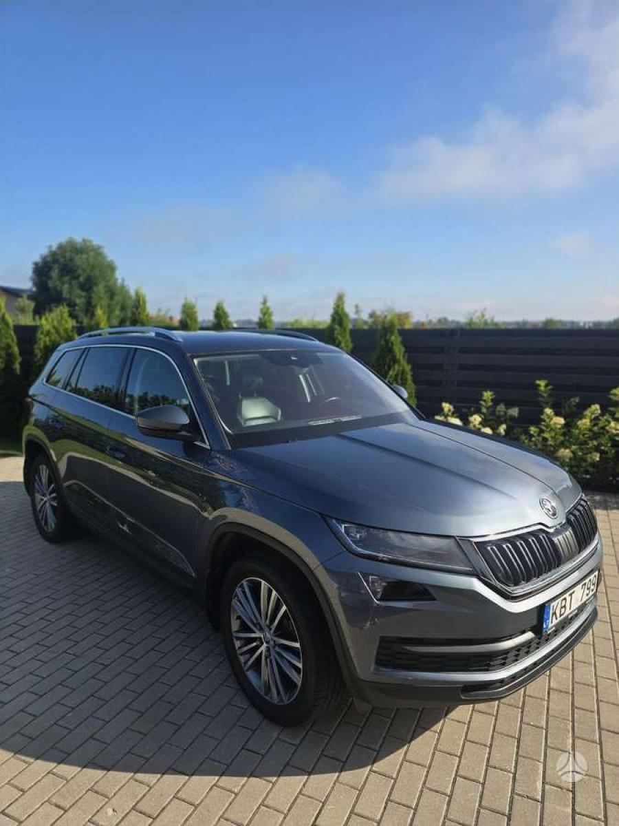 Серый Шкода Kodiaq 2017 в Клайпеда, объемом двигателя 1.98 л и пробегом 203 тыс. км за 14900 €, фото 1 на AUTOMOTO.COM.LV