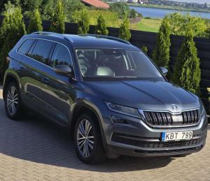 Серый Шкода Kodiaq 2017 в Клайпеда, объемом двигателя 1.98 л и пробегом 203 тыс. км за 14900 €, фото 9 на AUTOMOTO.COM.LV