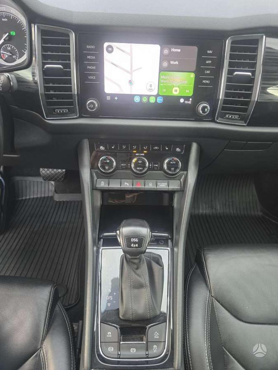 Серый Шкода Kodiaq 2017 в Клайпеда, объемом двигателя 1.98 л и пробегом 203 тыс. км за 14900 €, фото 15 на AUTOMOTO.COM.LV