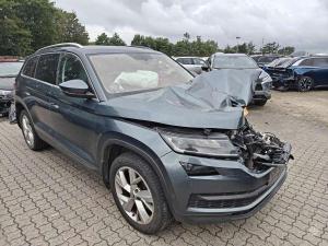 Grey Skoda Kodiaq 2017 in Kaunas, with an engine capacity of 1.97 L and mileage of 217 thousand km for 6999 €, photo 3 on AUTOMOTO.COM.LV
