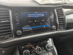Grey Skoda Kodiaq 2017 in Kaunas, with an engine capacity of 1.97 L and mileage of 217 thousand km for 6999 €, photo 21 on AUTOMOTO.COM.LV