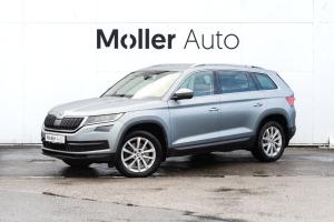 Pelēks Skoda Kodiaq 2017 Rīga, ar dzinēja tilpumu 2.00 L un nobraukumu 188 tūkst. km par 18950 €, foto  vietnē AUTOMOTO.COM.LV