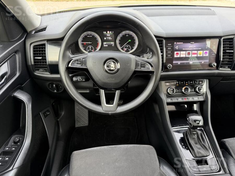 Серый Шкода Kodiaq 2017 в Огре, объемом двигателя 2.00 л и пробегом 268 тыс. км за 14799 €, фото 13 на AUTOMOTO.COM.LV
