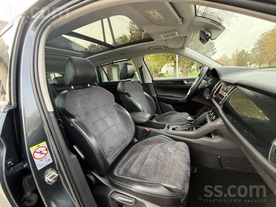 Серый Шкода Kodiaq 2017 в Огре, объемом двигателя 2.00 л и пробегом 268 тыс. км за 14799 €, фото 15 на AUTOMOTO.COM.LV