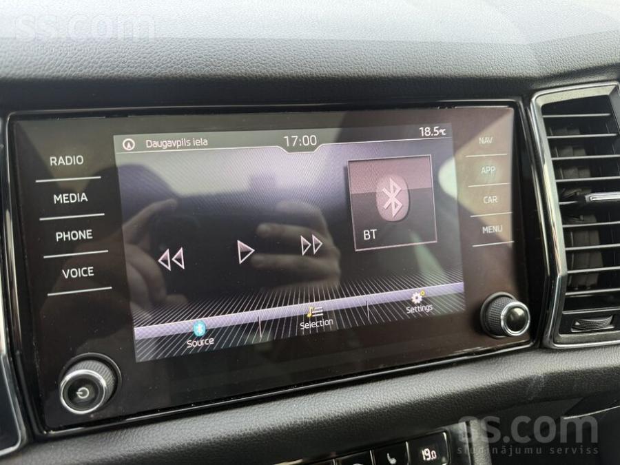 Серый Шкода Kodiaq 2017 в Огре, объемом двигателя 2.00 л и пробегом 268 тыс. км за 14799 €, фото 23 на AUTOMOTO.COM.LV