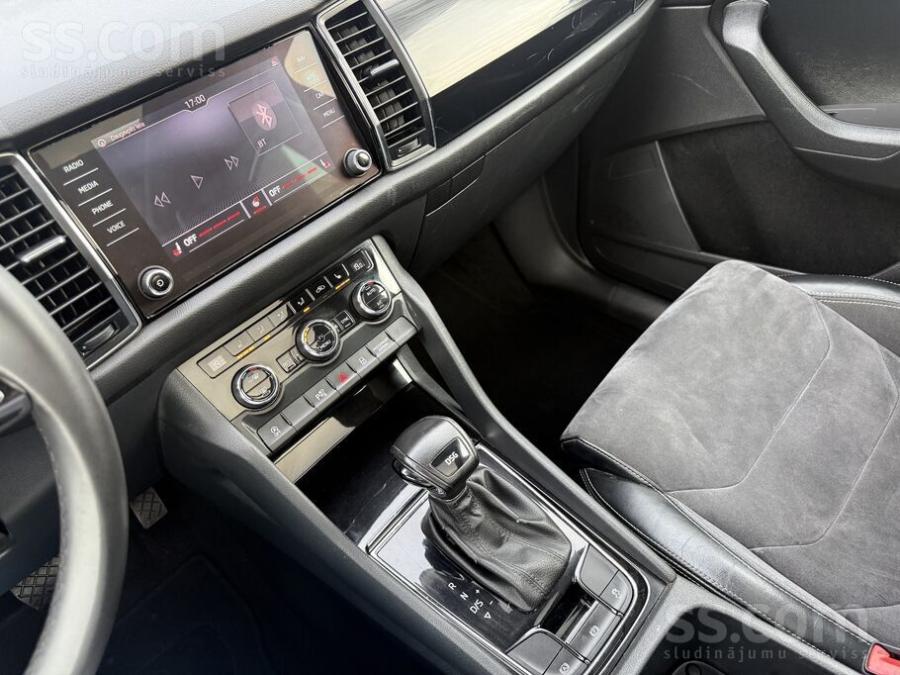 Серый Шкода Kodiaq 2017 в Огре, объемом двигателя 2.00 л и пробегом 268 тыс. км за 14799 €, фото 24 на AUTOMOTO.COM.LV