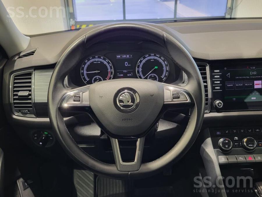 Pelēks Skoda Kodiaq 2018 Ogre, ar dzinēja tilpumu 2.00 L un nobraukumu 112 tūkst. km par 18900 €, foto 8 vietnē AUTOMOTO.COM.LV