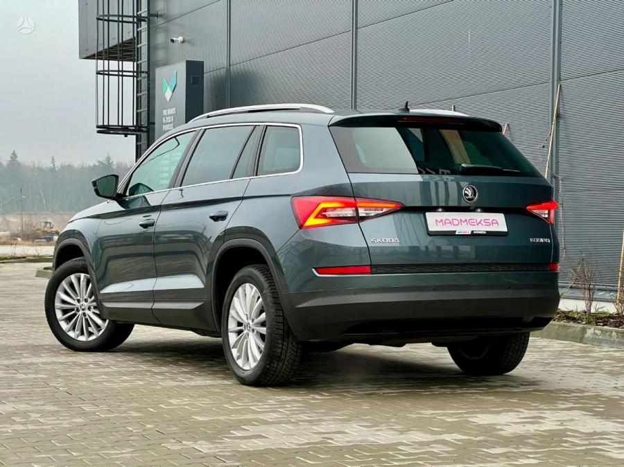 Grey Skoda Kodiaq 2018 in Vilnius, with an engine capacity of 1.50 L and mileage of 225 thousand km for 16950 €, photo 2 on AUTOMOTO.COM.LV