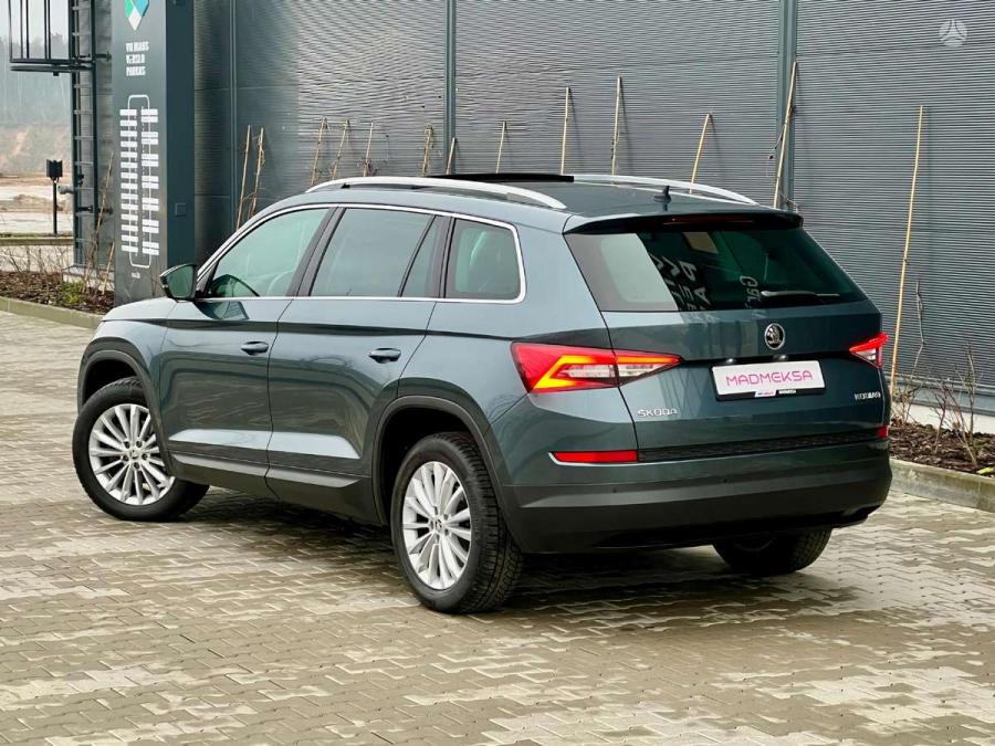 Grey Skoda Kodiaq 2018 in Vilnius, with an engine capacity of 1.50 L and mileage of 225 thousand km for 16950 €, photo 10 on AUTOMOTO.COM.LV