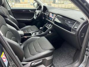 Grey Skoda Kodiaq 2018 in Vilnius, with an engine capacity of 1.50 L and mileage of 225 thousand km for 16950 €, photo 22 on AUTOMOTO.COM.LV