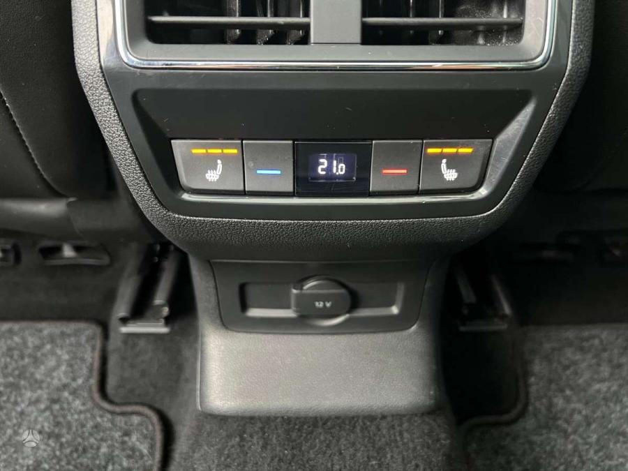 Grey Skoda Kodiaq 2018 in Vilnius, with an engine capacity of 1.50 L and mileage of 225 thousand km for 16950 €, photo 27 on AUTOMOTO.COM.LV
