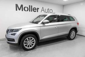 Grey Skoda Kodiaq 2018 in Vilnius, with an engine capacity of 2.00 L and mileage of 140 thousand km for 23550 €, photo 2 on AUTOMOTO.COM.LV