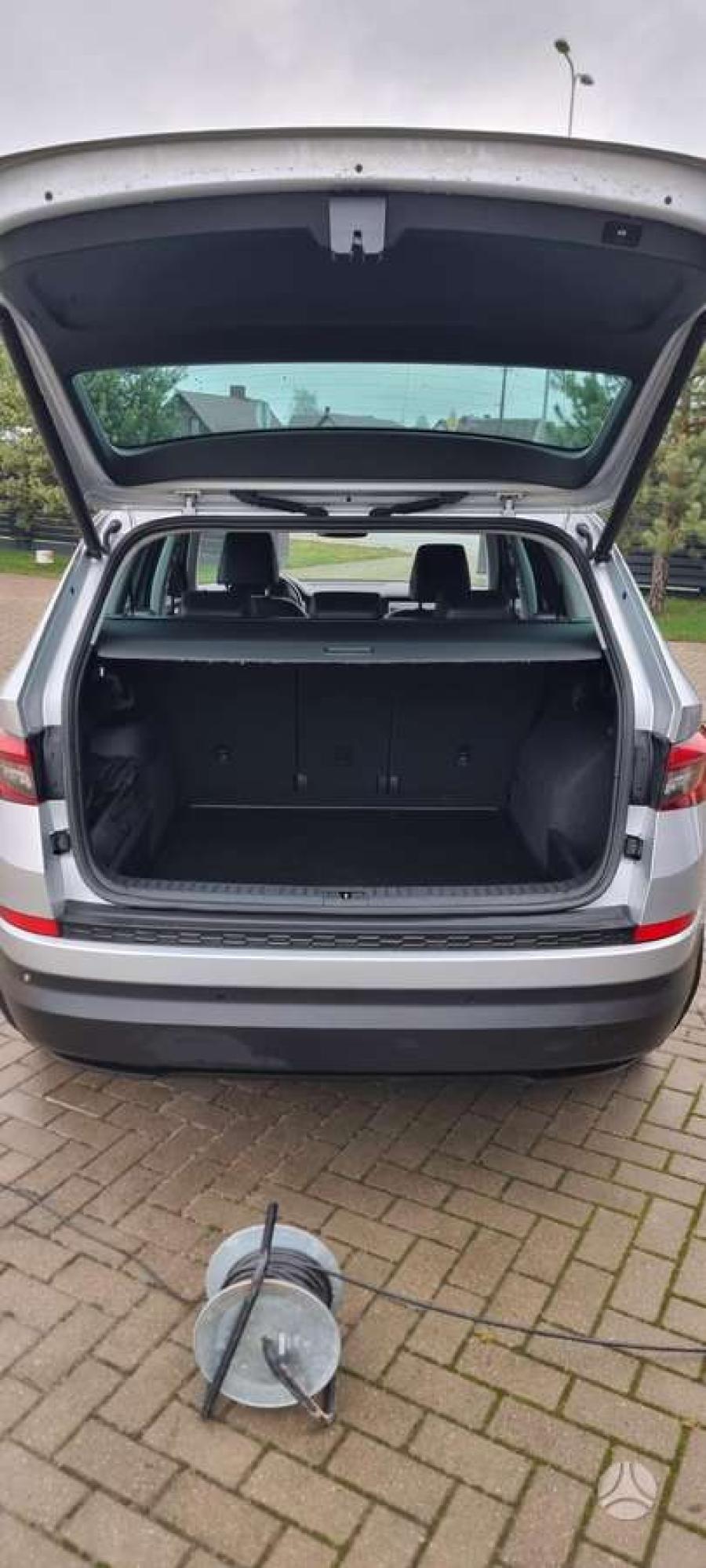 Grey Skoda Kodiaq 2018 in Rokiskis, with an engine capacity of 2.00 L and mileage of 144 thousand km for 24000 €, photo 5 on AUTOMOTO.COM.LV