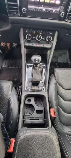 Grey Skoda Kodiaq 2018 in Rokiskis, with an engine capacity of 2.00 L and mileage of 144 thousand km for 24000 €, photo 22 on AUTOMOTO.COM.LV
