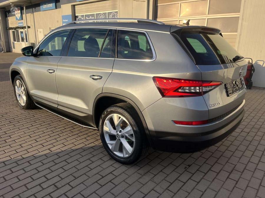 Grey Skoda Kodiaq 2018 in Marijampole, with an engine capacity of 1.97 L and mileage of 229 thousand km for 16950 €, photo 6 on AUTOMOTO.COM.LV
