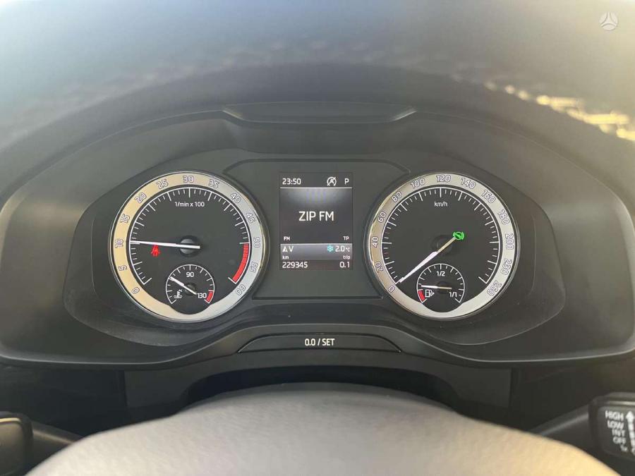 Grey Skoda Kodiaq 2018 in Marijampole, with an engine capacity of 1.97 L and mileage of 229 thousand km for 16950 €, photo 12 on AUTOMOTO.COM.LV