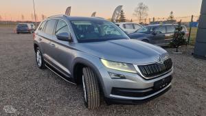 Grey Skoda Kodiaq 2018 in Marijampole, with an engine capacity of 2.00 L and mileage of 229 thousand km for 16950 €, photo 4 on AUTOMOTO.COM.LV
