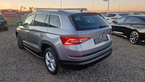 Grey Skoda Kodiaq 2018 in Marijampole, with an engine capacity of 2.00 L and mileage of 229 thousand km for 16950 €, photo 8 on AUTOMOTO.COM.LV