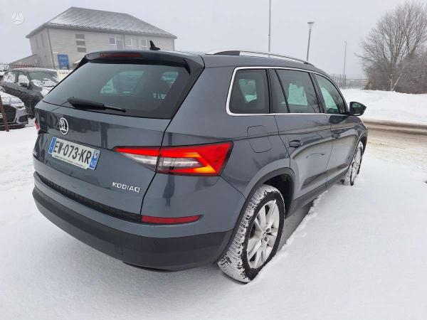 Grey Skoda Kodiaq 2018 in Taurage, with an engine capacity of 1.97 L and mileage of 290 thousand km for 13900 €, photo 7 on AUTOMOTO.COM.LV