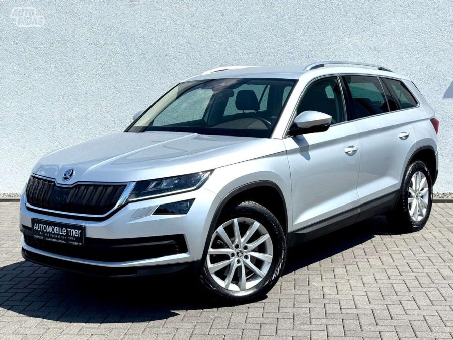 Pelēks Skoda Kodiaq 2018 Kauņa, ar dzinēja tilpumu 2.00 L un nobraukumu 100 tūkst. km par 29600 €, foto 1 vietnē AUTOMOTO.COM.LV