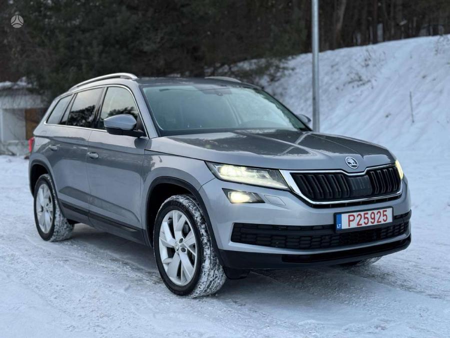 Серый Шкода Kodiaq 2018 в Вильнюс, объемом двигателя 1.97 л и пробегом 84 тыс. км за 21000 €, фото 4 на AUTOMOTO.COM.LV