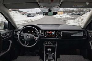 Grey Skoda Kodiaq 2018 in Vilnius, with an engine capacity of 1.97 L and mileage of 159 thousand km for 19990 €, photo 9 on AUTOMOTO.COM.LV