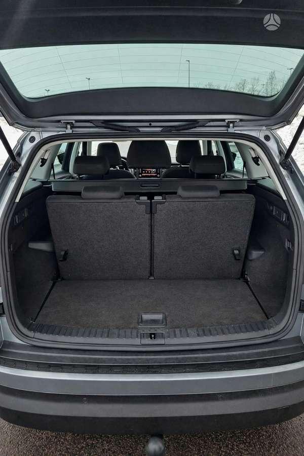 Pelēks Skoda Kodiaq 2018 Viļņa, ar dzinēja tilpumu 1.97 L un nobraukumu 159 tūkst. km par 19990 €, foto 11 vietnē AUTOMOTO.COM.LV