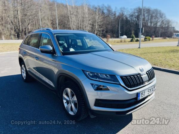 Grey Skoda Kodiaq 2018 in Tallinn, with an engine capacity of 2.00 L and mileage of 151 thousand km for 22990 €, photo 1 on AUTOMOTO.COM.LV