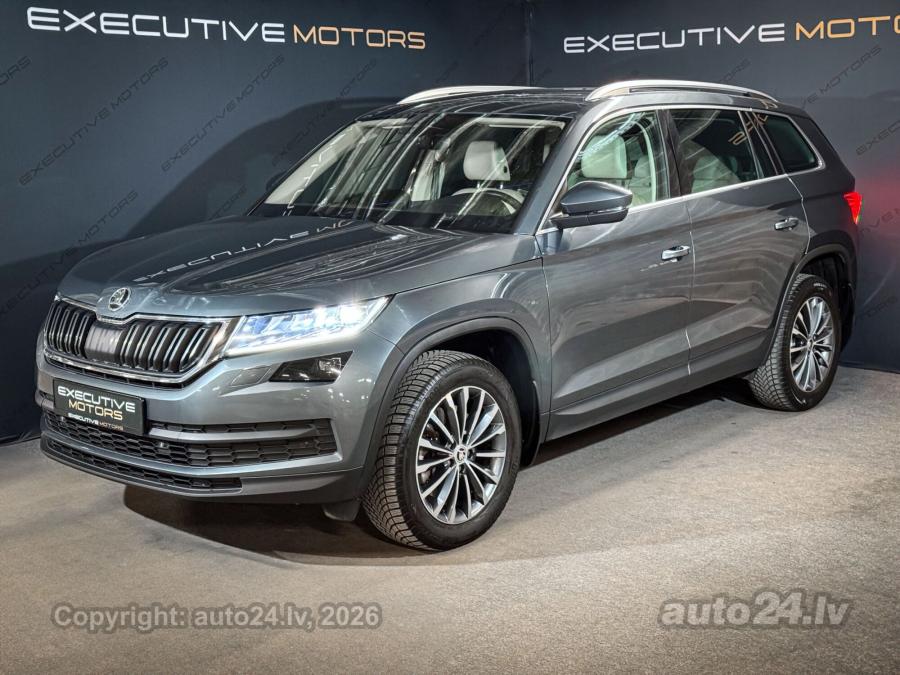 Pelēks Skoda Kodiaq 2018 Tallina, ar dzinēja tilpumu 2.00 L un nobraukumu 145 tūkst. km par 22990 €, foto 1 vietnē AUTOMOTO.COM.LV