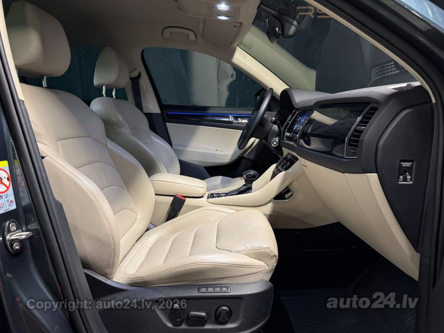 Pelēks Skoda Kodiaq 2018 Tallina, ar dzinēja tilpumu 2.00 L un nobraukumu 145 tūkst. km par 22990 €, foto 16 vietnē AUTOMOTO.COM.LV