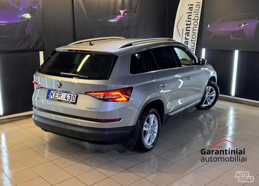 Grey Skoda Kodiaq 2018 in Avizieniai, with an engine capacity of 2.00 L and mileage of 233 thousand km for 17900 €, photo 3 on AUTOMOTO.COM.LV