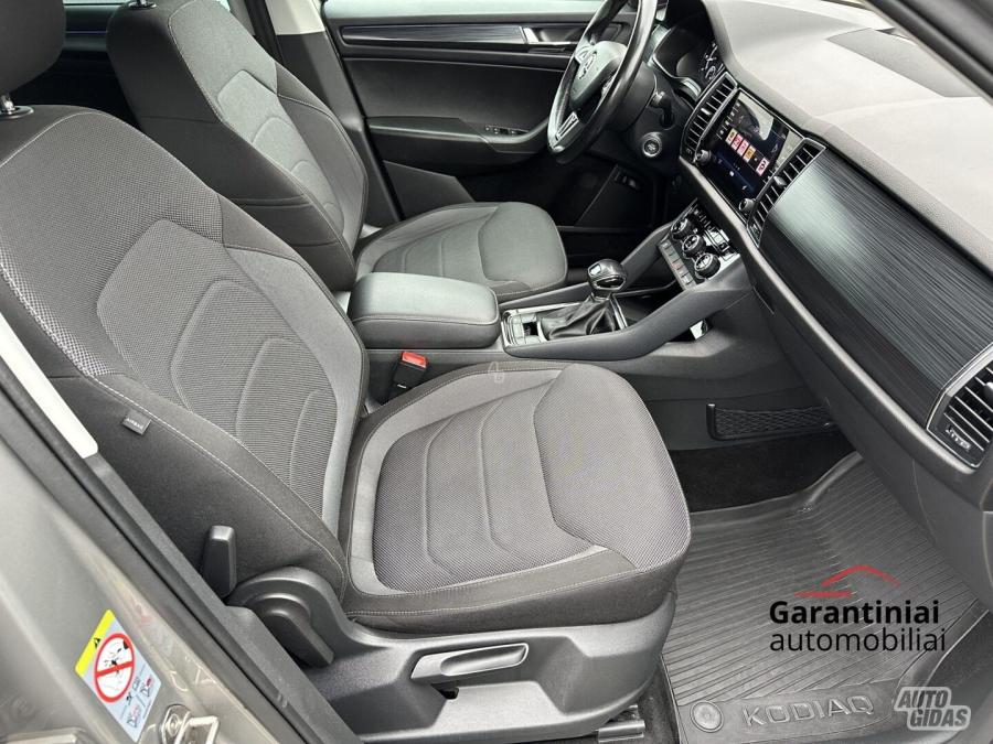 Grey Skoda Kodiaq 2018 in Avizieniai, with an engine capacity of 2.00 L and mileage of 233 thousand km for 17900 €, photo 7 on AUTOMOTO.COM.LV