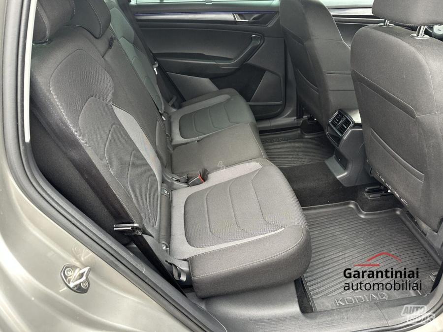 Grey Skoda Kodiaq 2018 in Avizieniai, with an engine capacity of 2.00 L and mileage of 233 thousand km for 17900 €, photo 8 on AUTOMOTO.COM.LV
