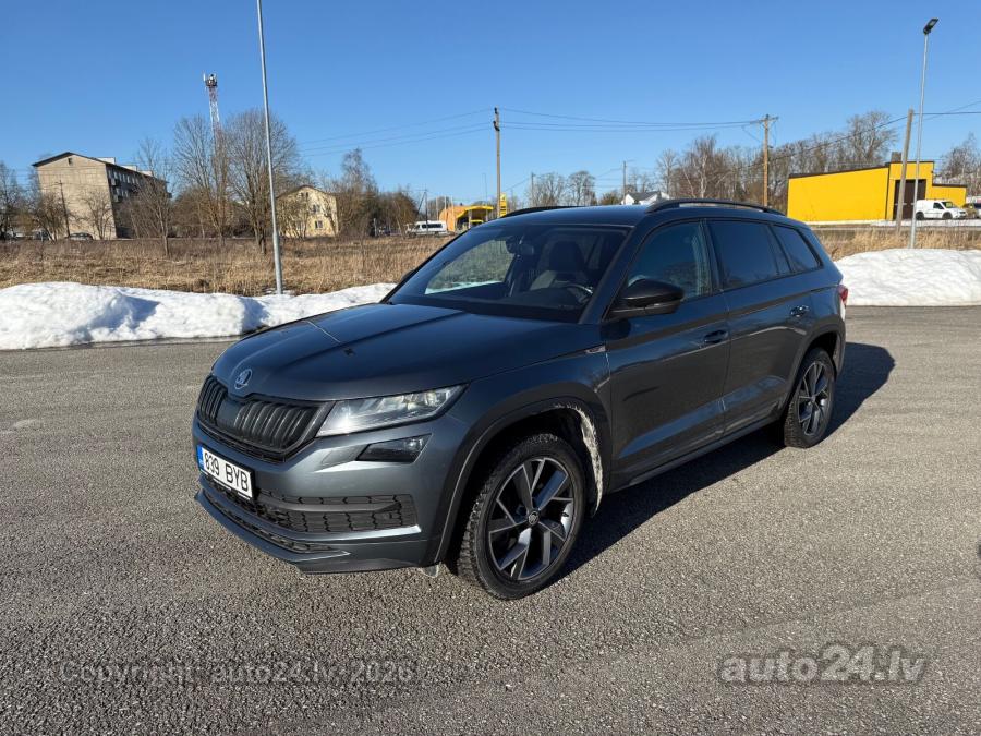Pelēks Skoda Kodiaq 2018 Tallina, ar dzinēja tilpumu 2.00 L un nobraukumu 195 tūkst. km par 19000 €, foto 1 vietnē AUTOMOTO.COM.LV