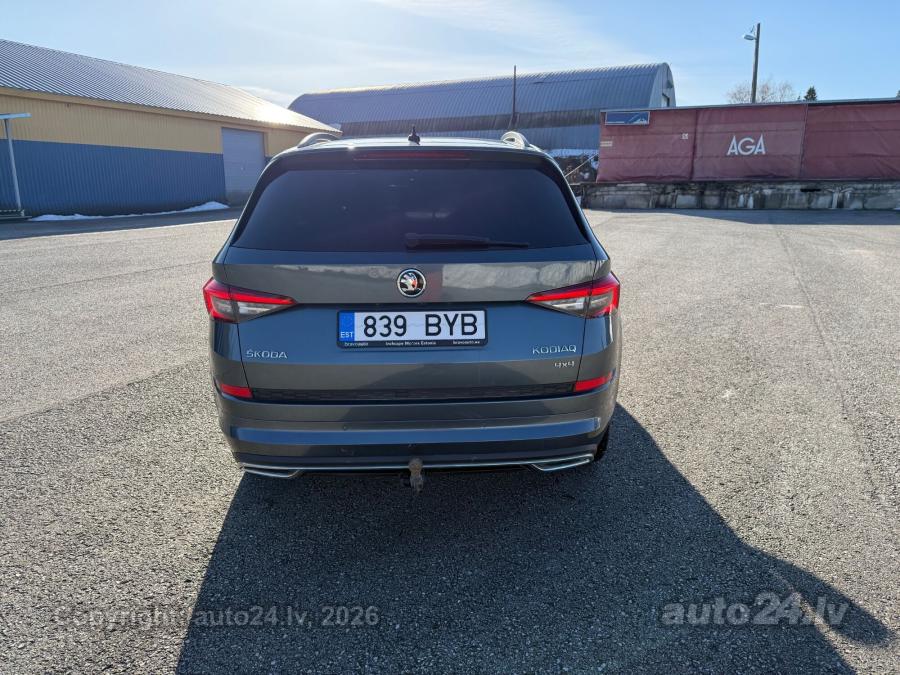 Pelēks Skoda Kodiaq 2018 Tallina, ar dzinēja tilpumu 2.00 L un nobraukumu 195 tūkst. km par 19000 €, foto 7 vietnē AUTOMOTO.COM.LV