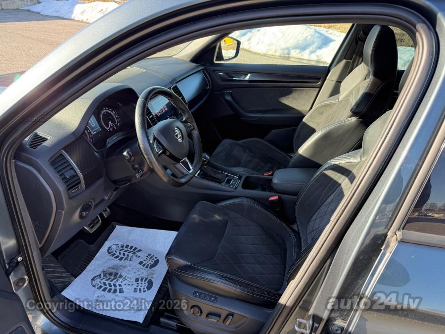 Pelēks Skoda Kodiaq 2018 Tallina, ar dzinēja tilpumu 2.00 L un nobraukumu 195 tūkst. km par 19000 €, foto 13 vietnē AUTOMOTO.COM.LV