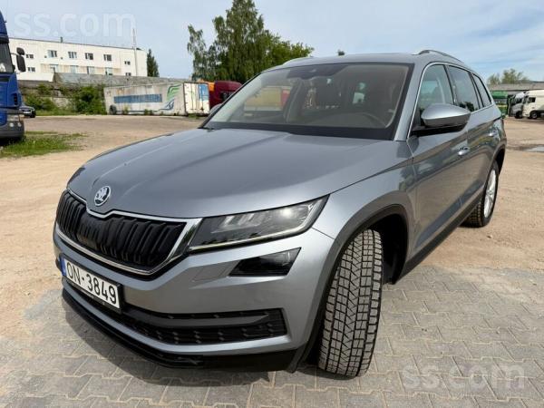 Grey Skoda Kodiaq 2018 in Riga, with an engine capacity of 2.00 L and mileage of 174 thousand km for 19000 €, photo 2 on AUTOMOTO.COM.LV