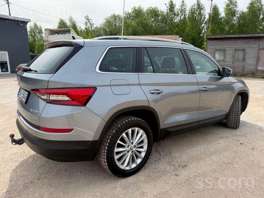 Серый Шкода Kodiaq 2018 в Рига, объемом двигателя 2.00 л и пробегом 174 тыс. км за 19000 €, фото 5 на AUTOMOTO.COM.LV