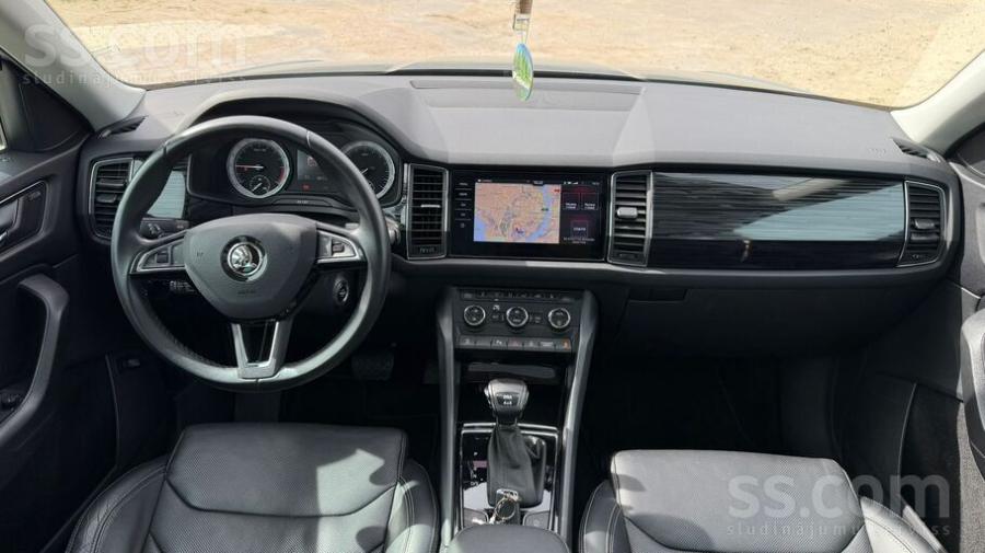 Серый Шкода Kodiaq 2018 в Рига, объемом двигателя 2.00 л и пробегом 174 тыс. км за 19000 €, фото 15 на AUTOMOTO.COM.LV