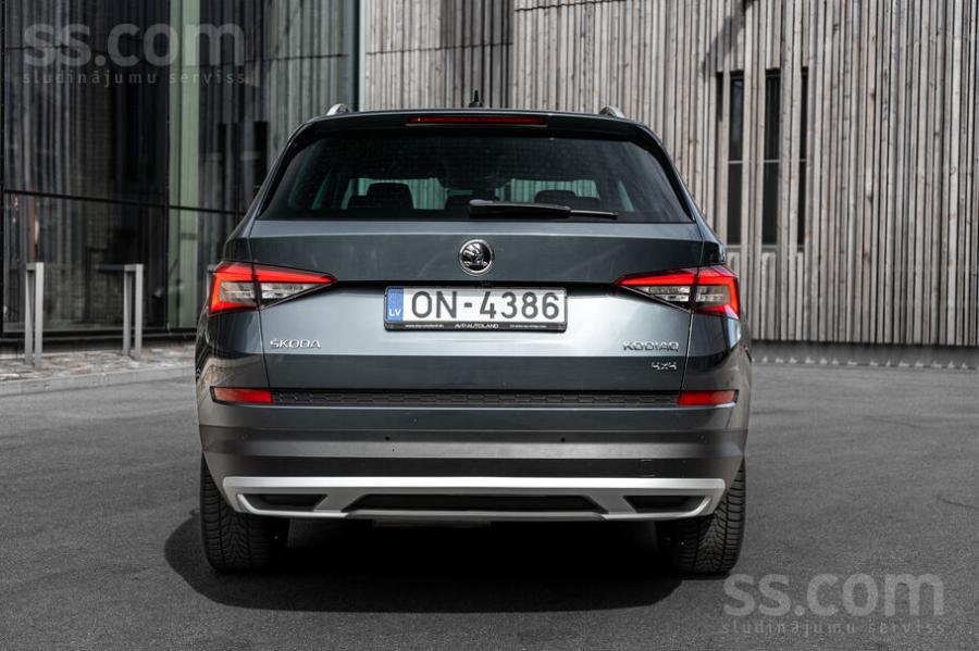 Pelēks Skoda Kodiaq 2018 Rīga, ar dzinēja tilpumu 2.00 L un nobraukumu 175 tūkst. km par 21490 €, foto 7 vietnē AUTOMOTO.COM.LV