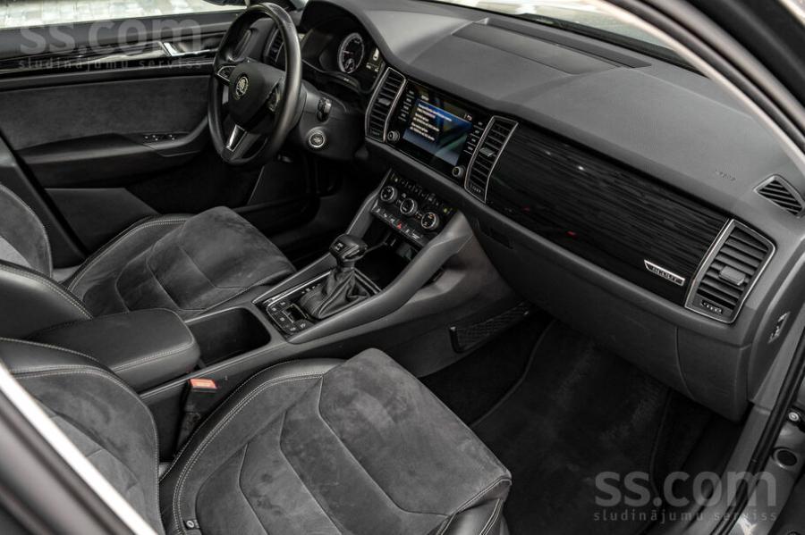 Pelēks Skoda Kodiaq 2018 Rīga, ar dzinēja tilpumu 2.00 L un nobraukumu 175 tūkst. km par 21490 €, foto 9 vietnē AUTOMOTO.COM.LV