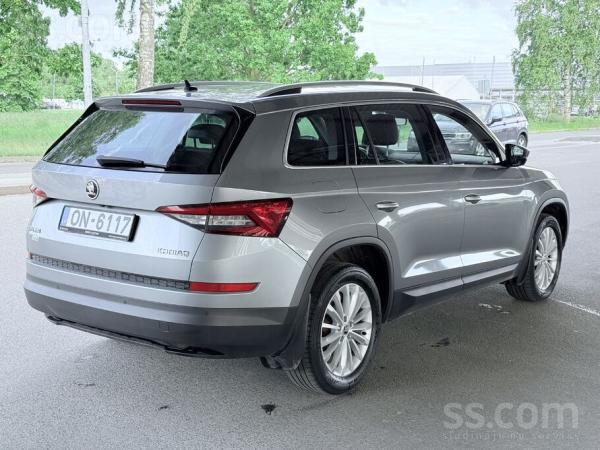Pelēks Skoda Kodiaq 2018 Rīga, ar dzinēja tilpumu 2.00 L un nobraukumu 235 tūkst. km par 16500 €, foto 5 vietnē AUTOMOTO.COM.LV