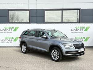 Grey Skoda Kodiaq 2018 in Riga, with an engine capacity of 1.50 L and mileage of 95 thousand km for 20900 €, photo 3 on AUTOMOTO.COM.LV