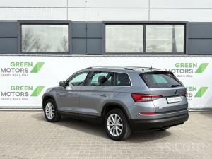 Grey Skoda Kodiaq 2018 in Riga, with an engine capacity of 1.50 L and mileage of 95 thousand km for 20900 €, photo 4 on AUTOMOTO.COM.LV