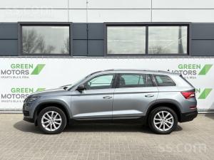 Grey Skoda Kodiaq 2018 in Riga, with an engine capacity of 1.50 L and mileage of 95 thousand km for 20900 €, photo 7 on AUTOMOTO.COM.LV