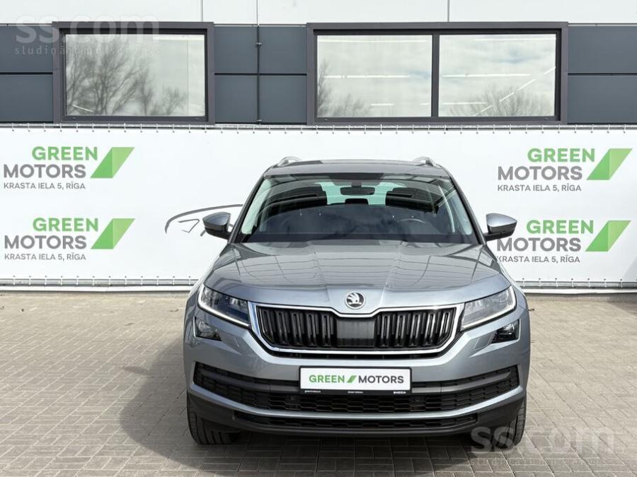 Grey Skoda Kodiaq 2018 in Riga, with an engine capacity of 1.50 L and mileage of 95 thousand km for 20900 €, photo 8 on AUTOMOTO.COM.LV