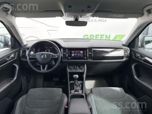 Grey Skoda Kodiaq 2018 in Riga, with an engine capacity of 1.50 L and mileage of 95 thousand km for 20900 €, photo 10 on AUTOMOTO.COM.LV