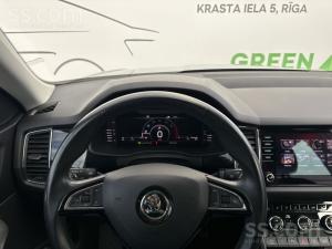 Grey Skoda Kodiaq 2018 in Riga, with an engine capacity of 1.50 L and mileage of 95 thousand km for 20900 €, photo 16 on AUTOMOTO.COM.LV